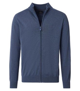 Casamoda Strickjacke Strickjacke mit Stehkragen und Rei&szlig;verschluss