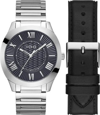 Guess Uhren - Analoge Uhr Gbs Arc - Box Set - Gr. unisize - in Silber - für Damen