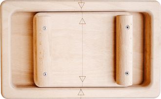 Generico Fingertrainer Board - Interaktives Handkrafttrainingsspielzeug | Fingertrainingsbrett aus Holz | Klettergriffverst&auml;rker | Manu &Uuml;bungswerkzeug