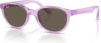 Ray-Ban unisex, Accessoires, Violet, Taille: 45 MM Oval Lunettes de soleil