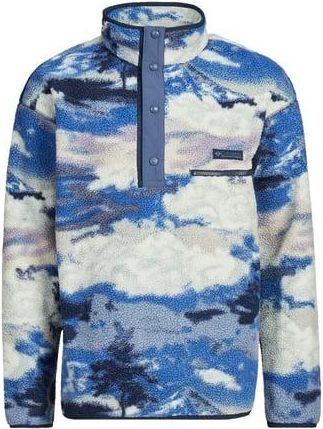 Columbia Polaire imprim&eacute; Helvetia &agrave; col montant