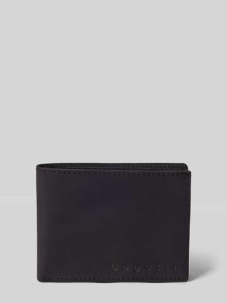 Bugatti Portemonnaie mit Label-Detail Modell Luca
