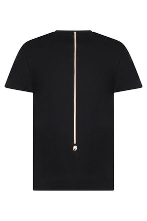 HUGO BOSS Mens T-Shirt Short Sleeve Black Polyester T-Shirts And Polos