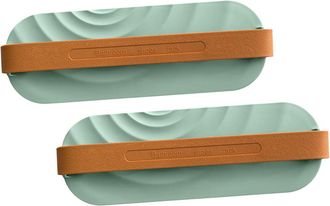 OSALADI 2 St&uuml;ck Wandmontierter Schuhorganizer mit Abtropffl&auml;che Gr&uuml;ner Hausschuhehalter aus Sicherem Material f&uuml;r Bad und Flur