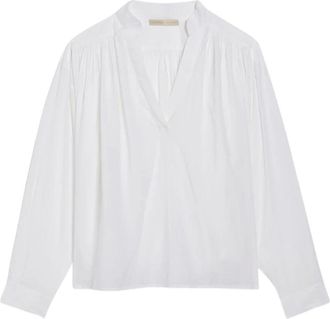 Vanessa Bruno Femme, Blouses et Chemises, Blanc, Taille: 40/42 FR Calvin Blouse