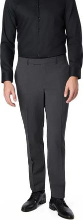 HUGO BOSS Herren Hose grau Slim Fit
