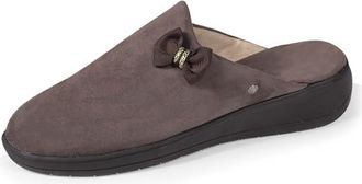 Isotoner Chaussons pantoufles Mules femme petit talon de 4,5 cm, 40 EU, taupe