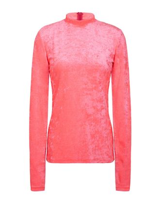 8 by YOOX CHENILLE MOCK-NECK TOP