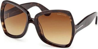 Tom Ford unisex, Accessoires, Brun, Taille: 60 MM Lunettes de soleil