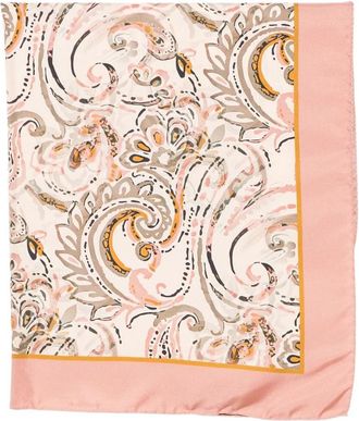 D'Aniello Paisley-print Silk Scarf