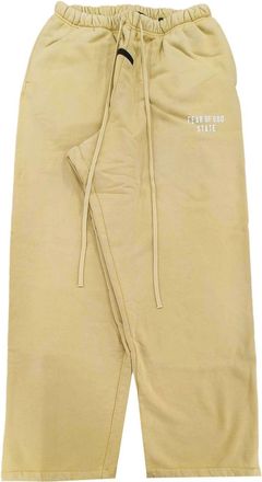 Fear of God Jogginghose mit Logo-Print - Nude
