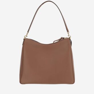 Balenciaga Womens Leather Shoulder Bag Brown
