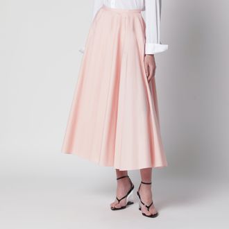 Givenchy Langer, weiter Rock in Hellrosa
