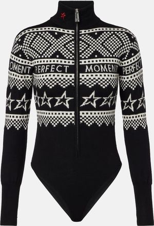 Perfect Moment Ski-Body Holiday aus Wolle