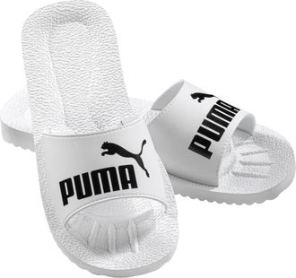 Puma Purecat Dusch- und Badeschuhe Slipper Statement Deluxe Edition - White - Gr. 40.5