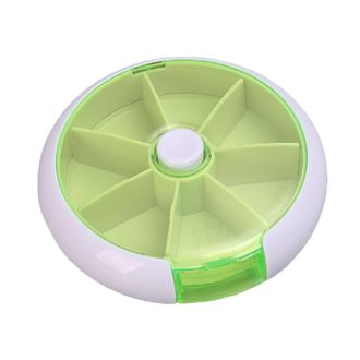 Generic W&ouml;chentliche Pillendose - Tragbare Pillendose f&uuml;r w&ouml;chentliche Pillen | Tolles Zubeh&ouml;r zur Aufbewahrung und Versiegelung mit transparentem Design, w&ouml;c