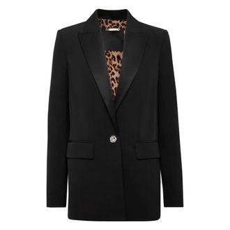 Philipp Plein Blazer Tiger - - Jackets - Damen - Schwarzk - L