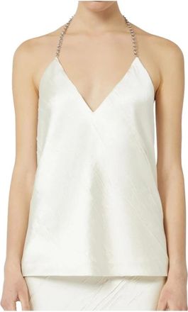 Sportmax Femme, Tops, Beige, Taille: 38 FR Fatuo Top