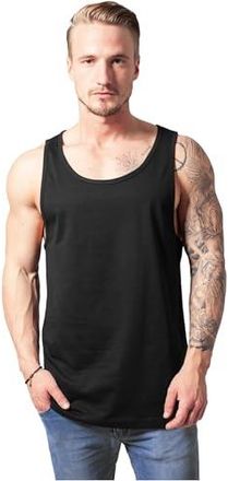 Urban Classics Débardeur Jersey Homme Débardeur Noir XXL 100% Coton Regular/Coupe Standard