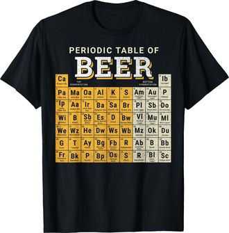 Trendy Apparel Trendy Periodic Table of Beer T-Shirt