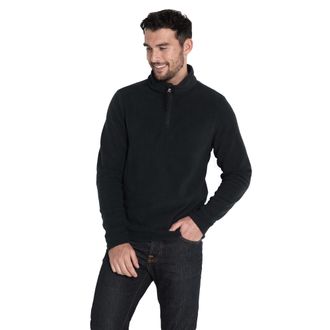 TOG24 Fleece Pullover f&uuml;r Herren Half Zip Fleecepullover Fleecejacke M&auml;nner Warme Microfleece Midlayer Strickjacke Outdoor Sweatshirt f&uuml;r Laufen Wandern Fre