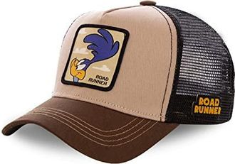 Capslab Bip Bip Looney Tunes Marron Casquette de Camionneur Réglable