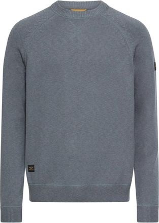 Camel Active Rundhals-Strickpullover - - Knitwear - Herren - Blau - L