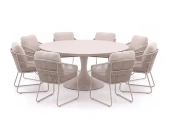 Suns Noli/Nova &oslash;170cm dining tuinset 9-delig