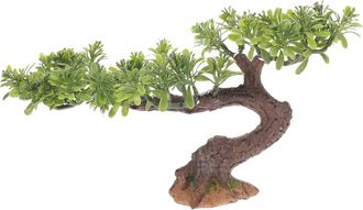 PartyKindom Künstlicher Baumschmuck Für Zuhause Mini Baum Deko Lebensecht Schreibtisch Schmuck Ornament Für Innenbereich