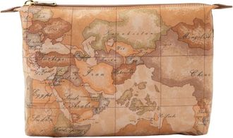 Alviero Martini 1A Classe Femme, Sacs, Beige, Taille: ONE Size Geo Soft Medium Beauty Case