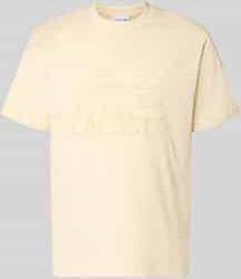 Lacoste Regular Fit T-Shirt aus reiner Baumwolle