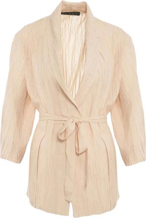 Kaos Kaos, Femme, Vestes, Beige, Taille: 42 FR Blazers