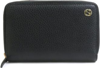 Gucci unisex, Pre-owned, Noir, Taille: ONE Size Portefeuille en tissu Pre-owned