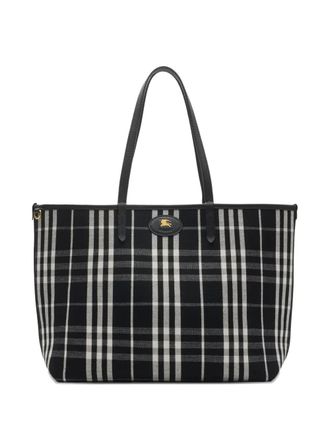 Burberry sac &agrave; main Bloomsbury r&eacute;versible - Noir