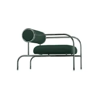 Cappellini Fauteuil rembourré Sofa with arms - Vert - Mousse polyuréthane - Designer Shiro Kuramata