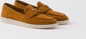Prada Loafer aus Wildleder