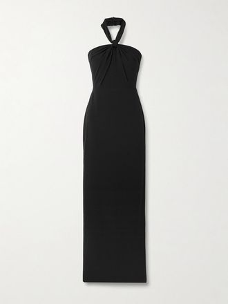 Alex Perry Robe Du Soir Dos Nu En Crêpe - Noir