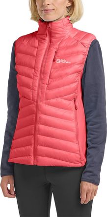 Jack Wolfskin Damen ROUTEBURN PRO INS Vest W Weste, Sunset Coral, XXL