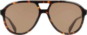 Liu Jo Femme, Accessoires, Brun, Taille: 57 MM Pilot Lunettes de soleil Lj821S 242