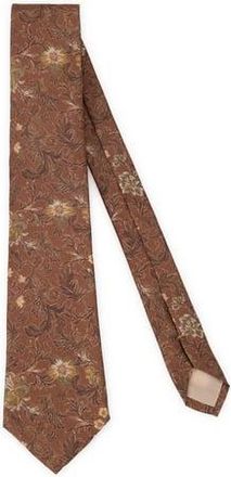 Les Deux Cravate Flower en soie