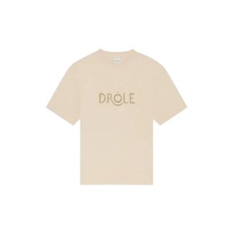 Dr&ocirc;le de Monsieur Ajour&eacute; T-Shirt - - Tops - Herren - Beige - XS