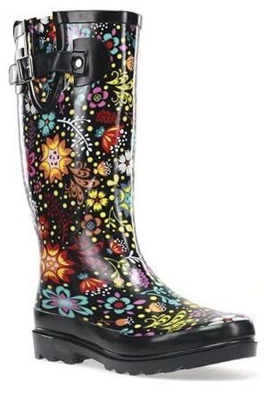 Western Chief Bottes de Pluie imprimées pour Femme 10 M US Jeu de Jardin