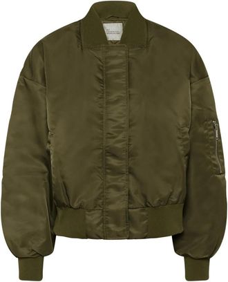 MY ESSENTIAL WARDROBE Femme, Vestes, Vert, Taille: 38 FR Bomber Vestes
