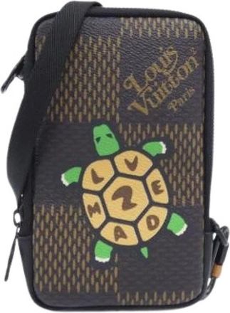 Louis Vuitton unisex, Pre-owned, Brun, Taille: ONE Size Portefeuille T&eacute;l&eacute;phone Pre-owned