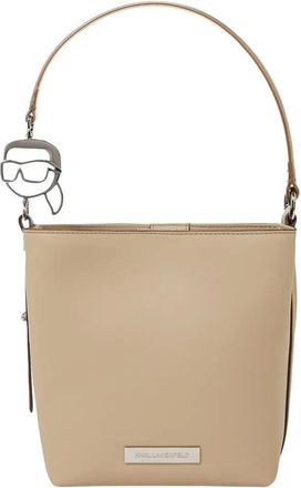 Karl Lagerfeld Crossbody Bags - IKON SMOOTH Beuteltasche - Gr. unisize - in Braun - f&uuml;r Damen
