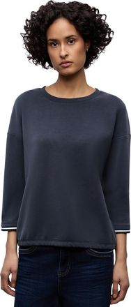 Street One Shirt mit Kontrastdetails Shadowed Navy 36