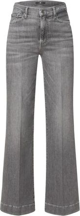 7 For All Mankind Femme, Jeans, Gris, Taille: W28 Jeans Évasés
