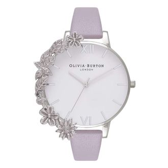 Olivia Burton Damenarmbanduhr Quarz Silber