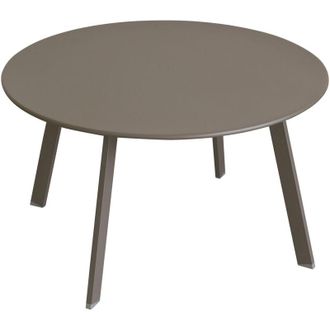 Hesperide Hesperide - Runder Gartenbeistelltisch Saona in Tonka - 70 &times; 40 cm - Hesp&eacute;ride