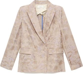 Maliparmi Maliparmi, Femme, Vestes, Beige, Taille: 46 FR Veste Breeze D&eacute;t&eacute;